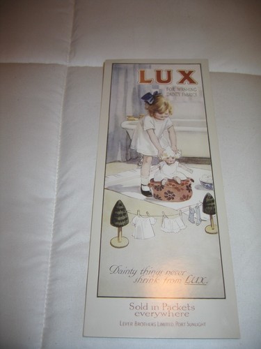 Lux Lever Brothers Print 4"x10" | eBay