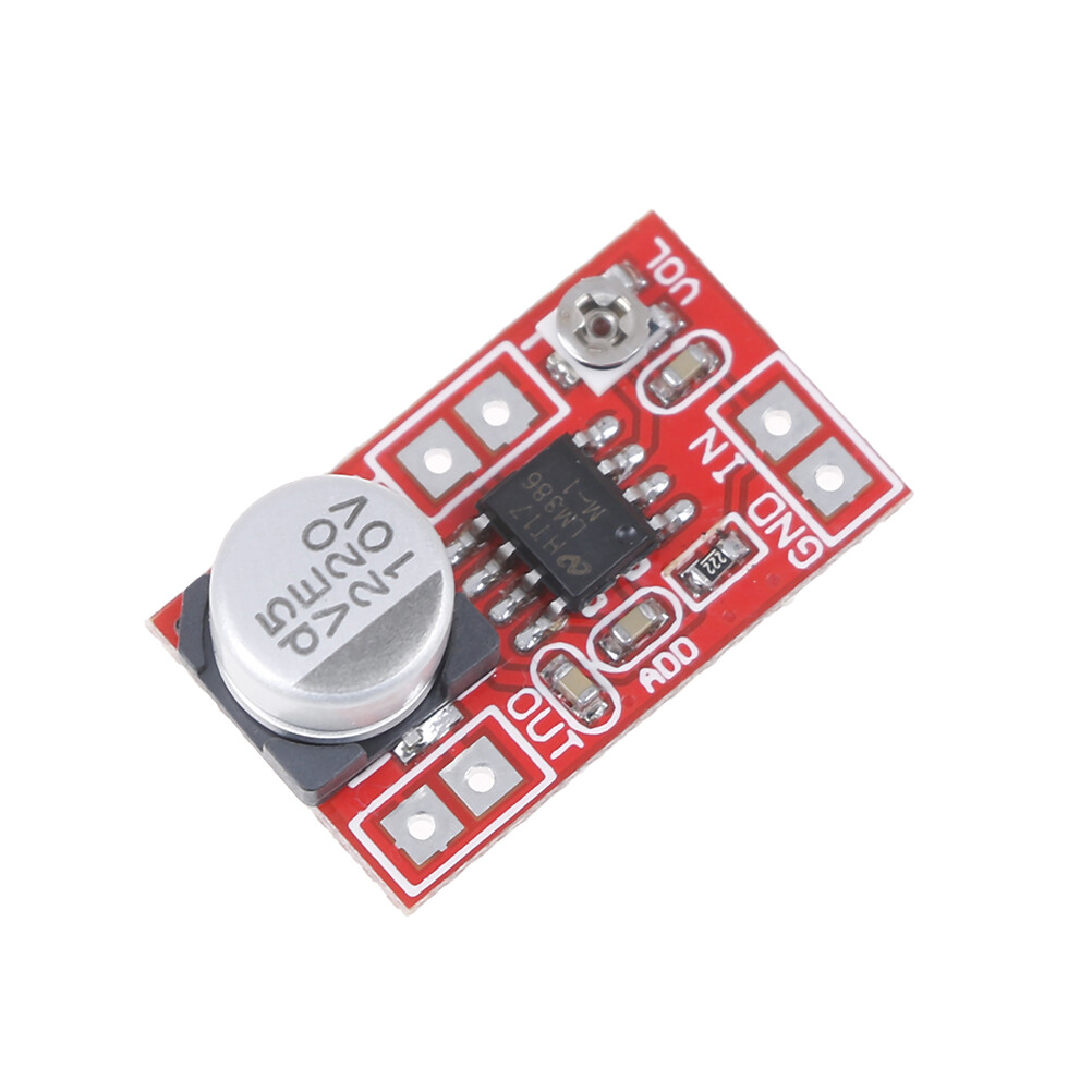 Amplifier Board Alinan 4pcs DC 5V-12V Micro Electret Amplifier MIC ...