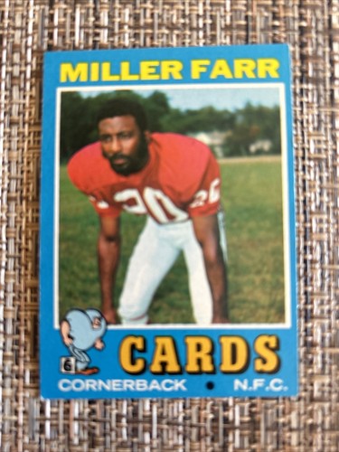 1971 Topps Football Card #69 Miller Farr St. Louis Cardinals Nm Free ...