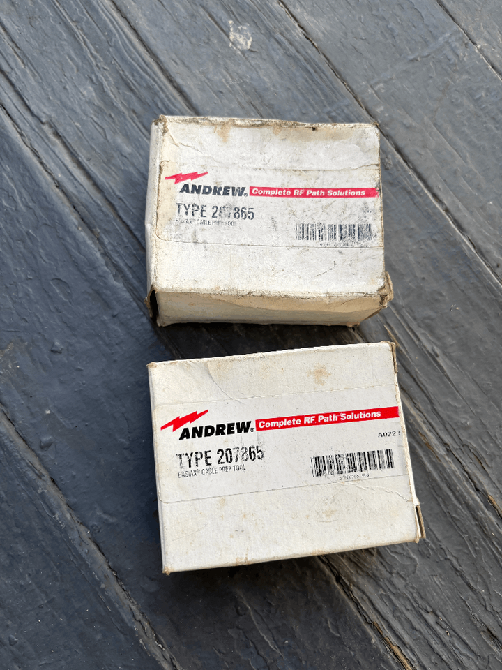 Andrew CommScope EASIAX Type 207865 Cable Prep Tool FSJ1 FSJ4 - (2 ...