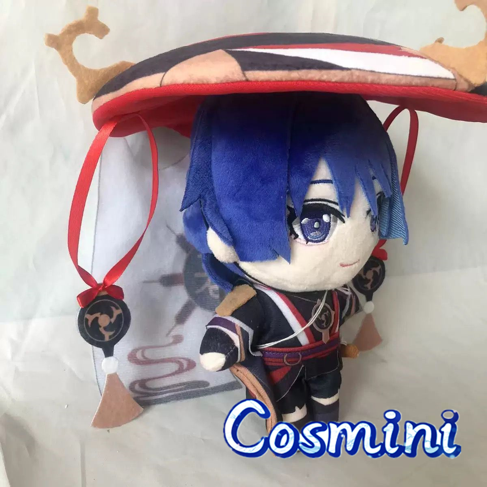 20cm Genshin Impact Scaramouche Plush Doll Toy Plushie Kid's Gift Anime ...