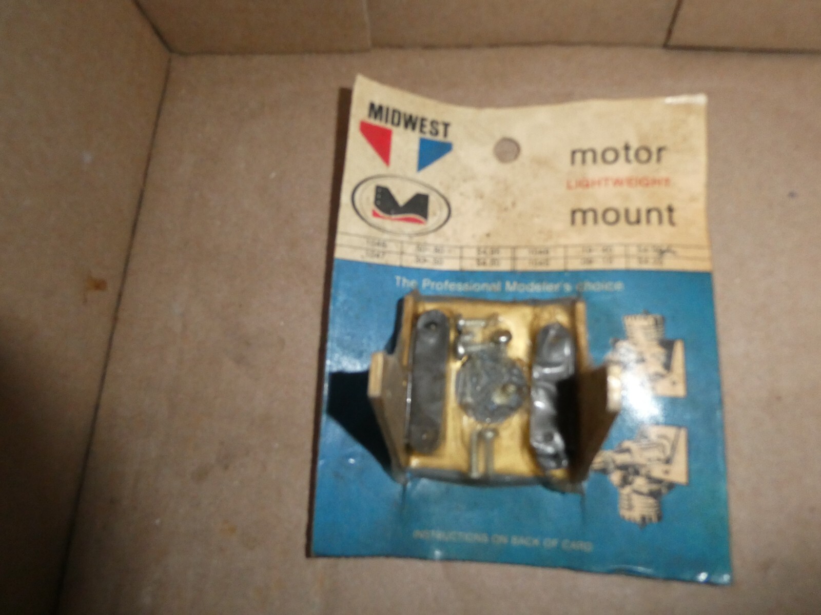 Vintage RC Airplane Part Midwest Engine Mount #1046 NIP #2 | eBay