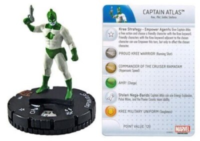 HEROCLIX Guardians of the Galaxy 101 CAPTAIN ATLAS | eBay