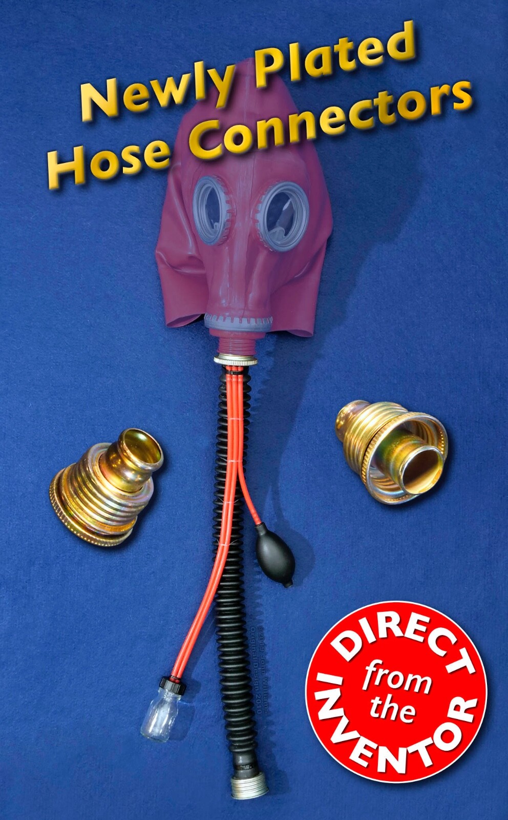 Gas Mask Hose with Aromas Pump ‧ L · Red – The Original and Best | eBay