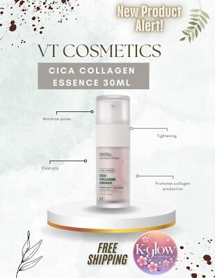 VT Cosmetics Cica Collagen Essence (30ml) - Authentic & Trusted U.S ...