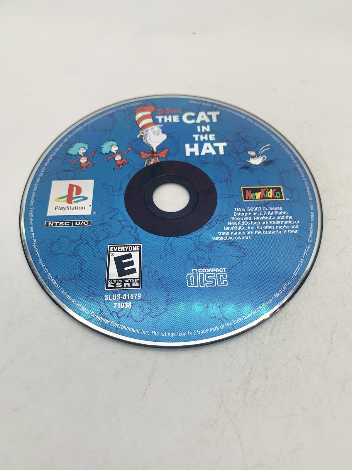 Dr. Seuss' The Cat in the Hat (Sony PlayStation 1 PS1, 2003) Disc Only ...