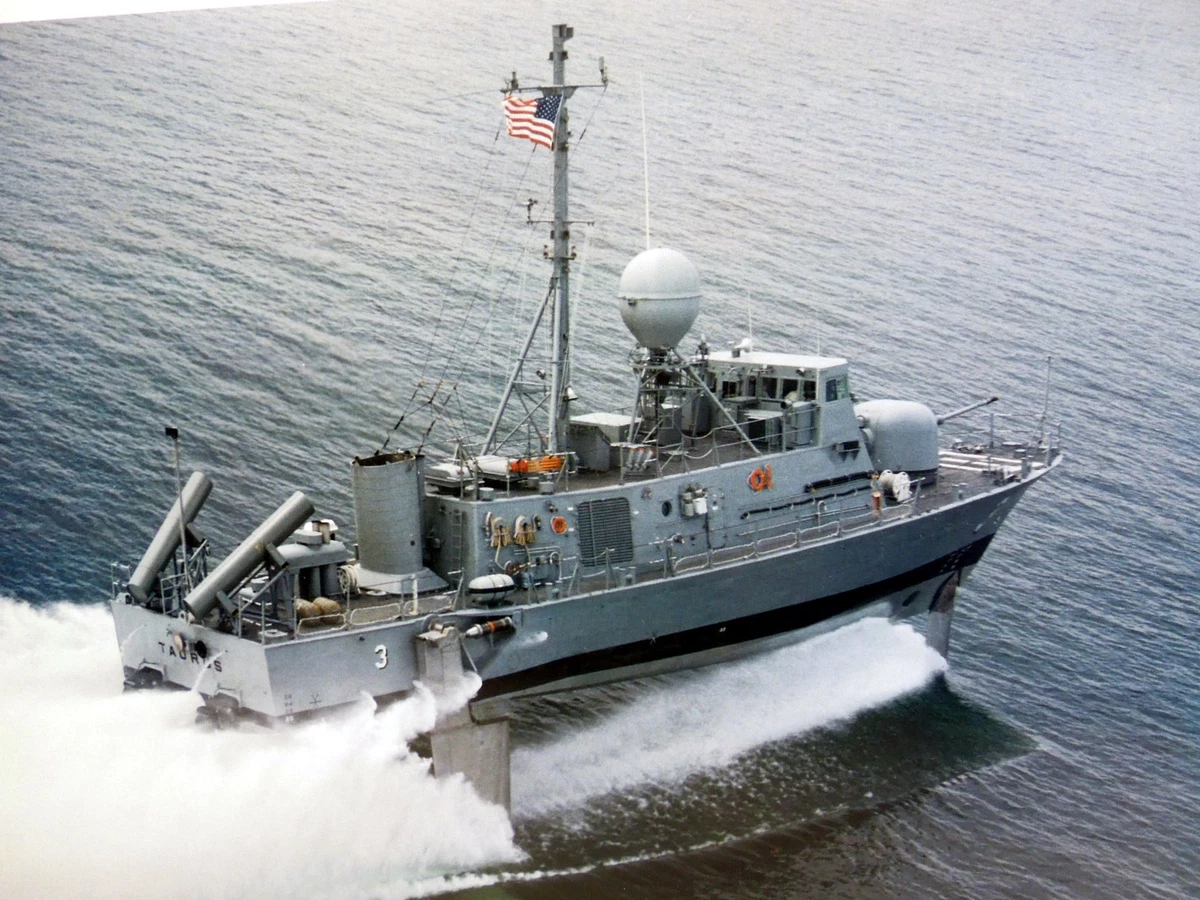 Military Hydrofoil Boat