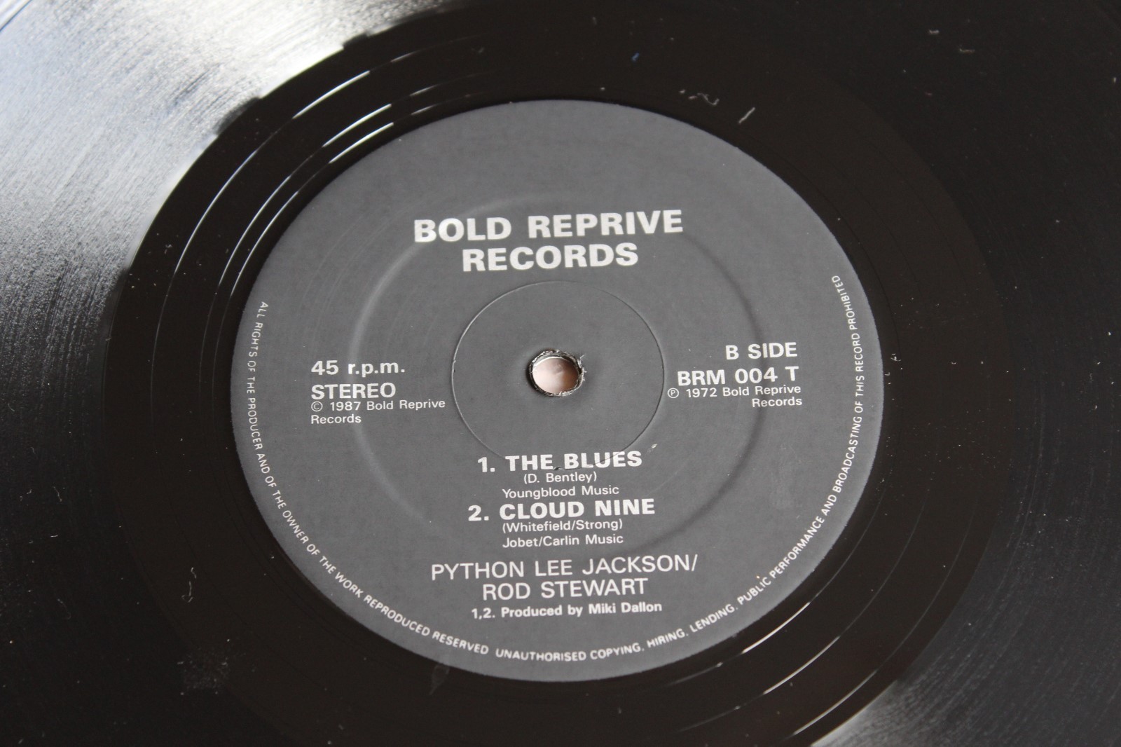 Python Lee Jackson Feat. Rod Stewart ‎ - UK 12" / In A Broken Dream BRM ...