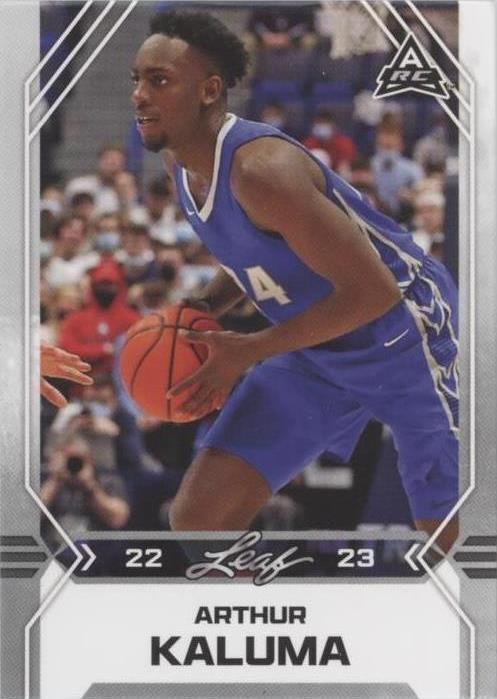 2022-23 Leaf Draft - #B-3 Arthur Kaluma | eBay