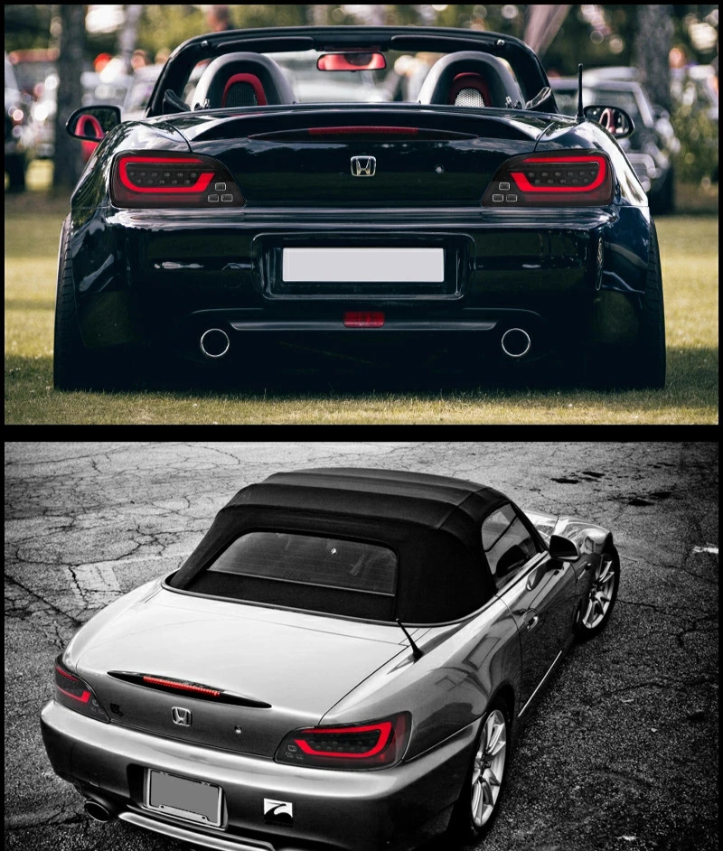 HONDA S2000 AP1 AP2 Fiber LED Tail Lamp Light Set V3 Sequential Blinker ...