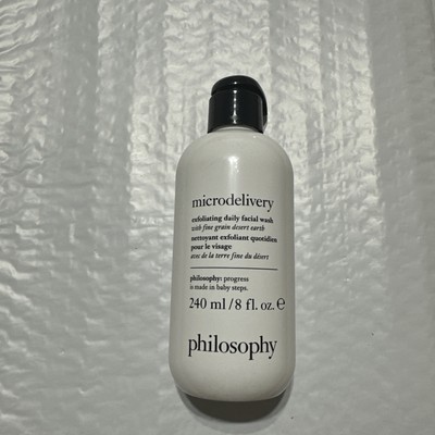 Philosophy Microdelivery Exfoliating Daily Facial Wash 8oz / 240ml New ...