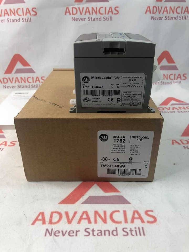 ALLEN-BRADLEY MicroLogix 1200, 1762-L24BWA, 1762L24BWA, New, in open ...