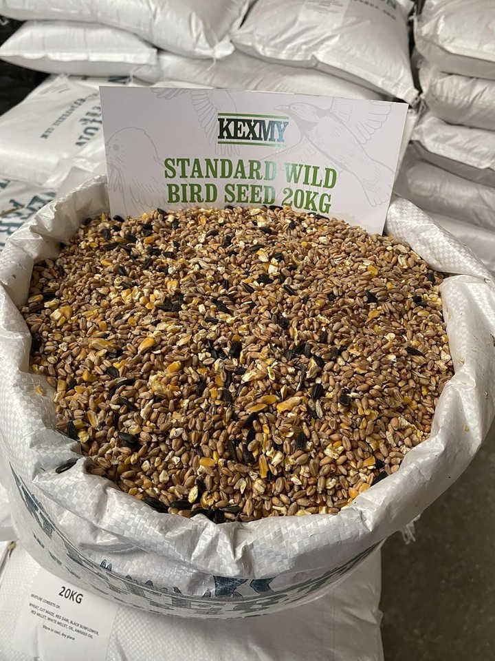 Wild Bird Feed Seed Mixture NO WHEAT ADDED feed food 20KG -FREE ...
