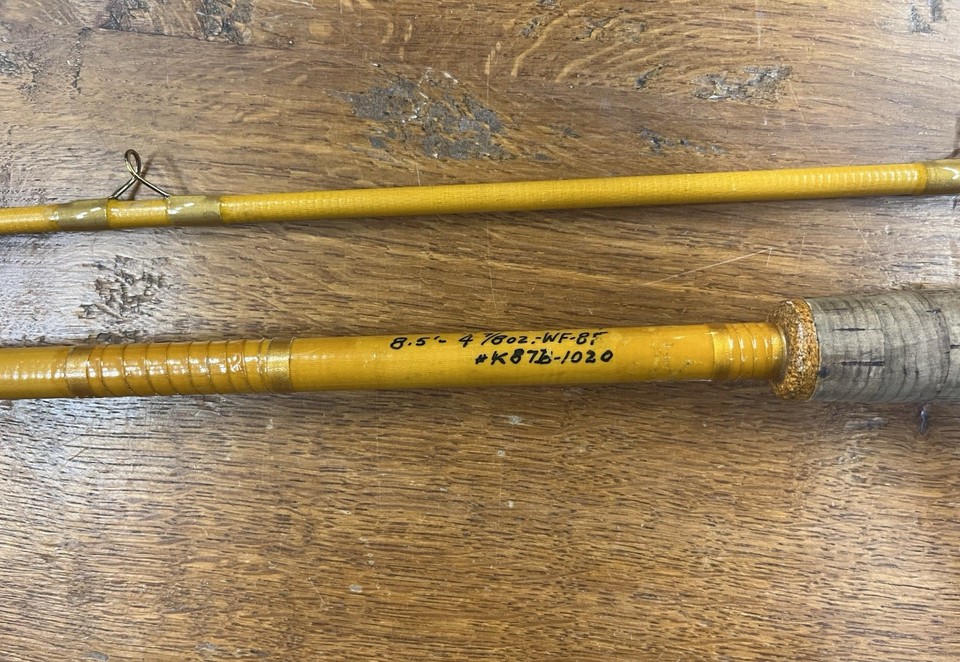 Scott PowR-Ply Fiberglass Fly Rod, Early 1970’s. 8’5” 8 Weight ...