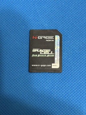 Splinter Cell: Team Stealth Action (Nokia N-Gage, 2003) 758478514900| eBay