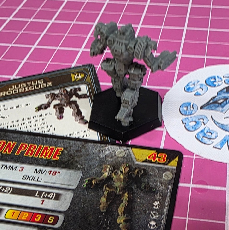 BattleTech Hellion Mech -- Clan Ad Hoc Star + Cards | eBay