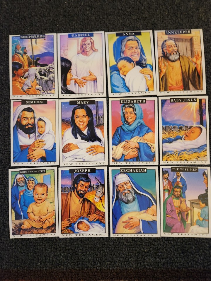 King’s Kards - Bible Trading Cards (1995) Special Christmas Edition ...