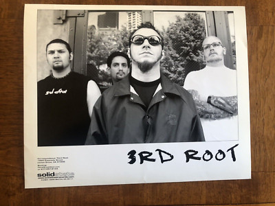 3rd Root Indie Music Group 10x8 Rare Vintage Press Photo - Solid State ...