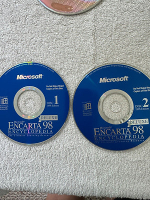 Microsoft Encarta Encyclopedia 98 CD-ROM - PRODUCT KEY NOT INCLUDED ...