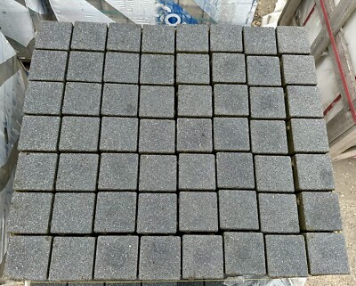 CHARCON ANDOVER PAVING PERMEABLE GREY GRANITE, BLOCK PAVING, 100x100x80 ...