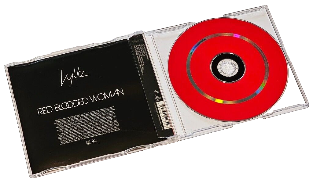 KYLIE MINOGUE - RED BLOODED WOMAN - Limited Edition Oz CD Single 2004 ...