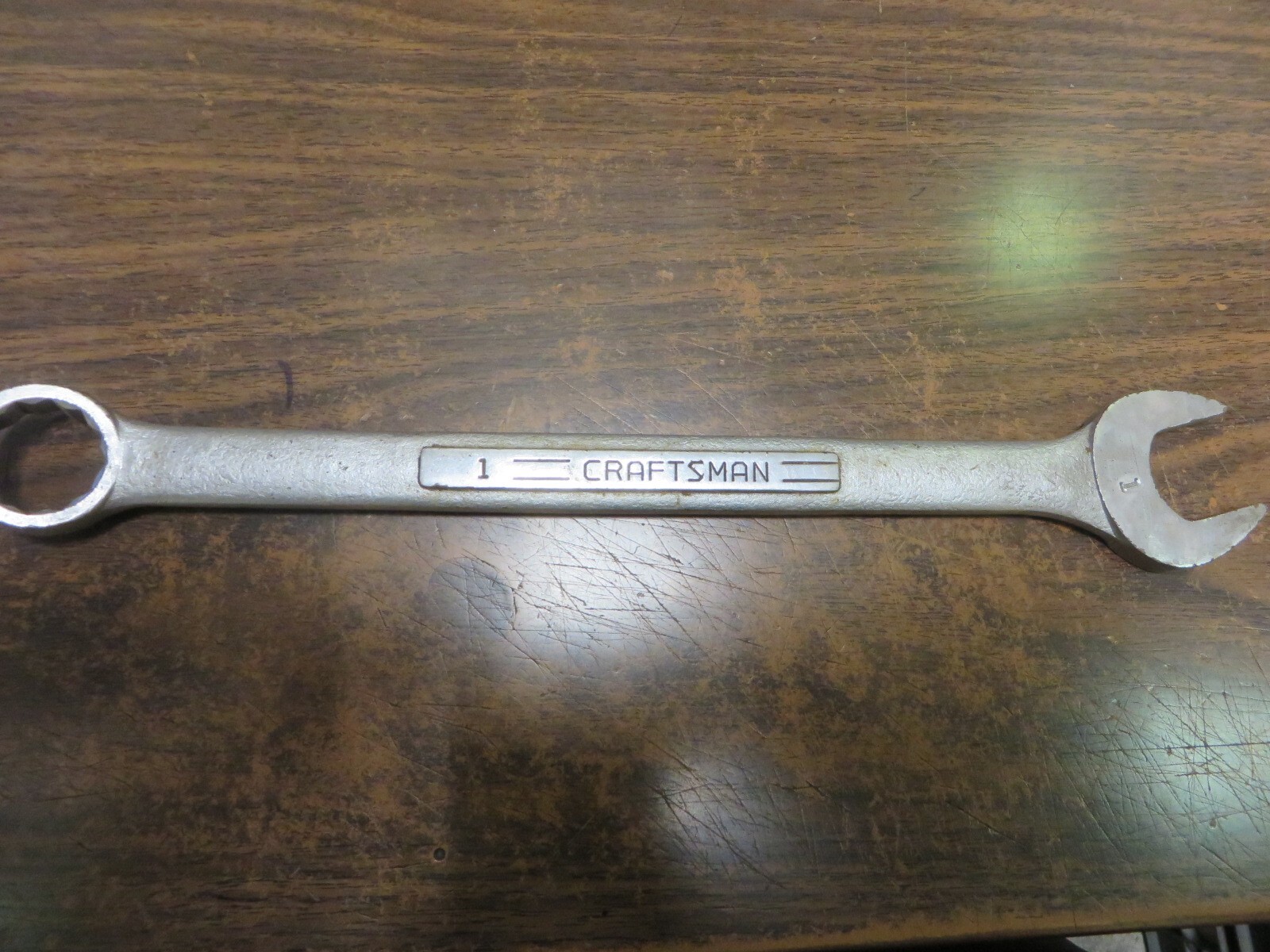 CRAFTSMAN COMBINATION WRENCH 1" open end X 12 POINT BOX # 44705 | eBay
