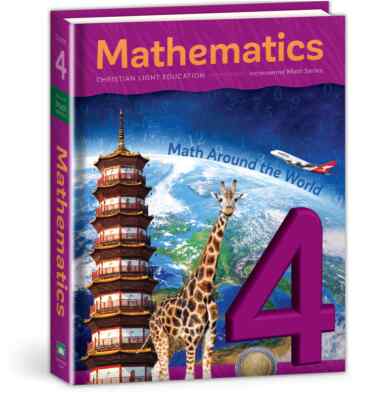 Grade 4 Mathematics Textbook Christian Light Education CLE Math Around ...