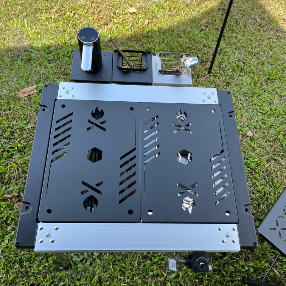 IGT Tables Unit Plates Outdoor Stove Furnace Boards for Snow Peak GS ...