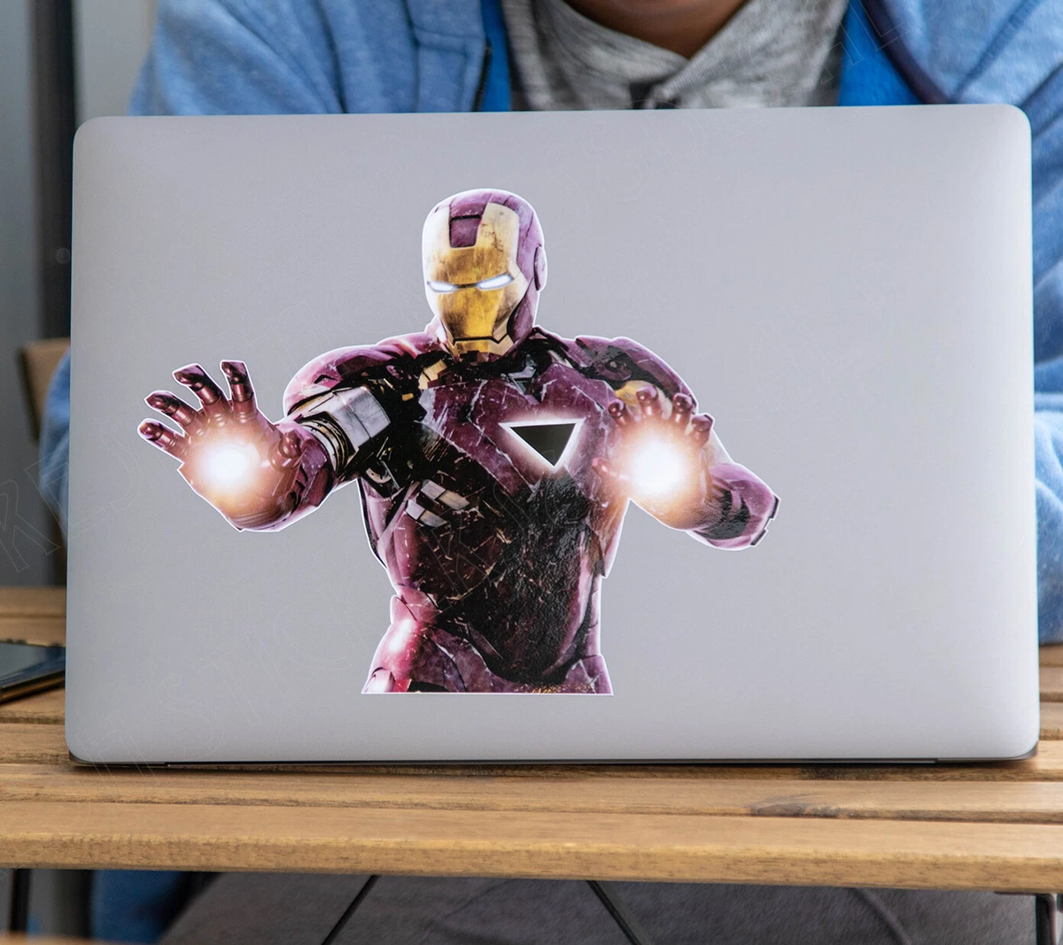 Iron Man Sticker For Computer