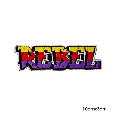 Rebel Patch, Dope Texte Patch, Graffiti Patch, Brodé Patch à Repasser ...