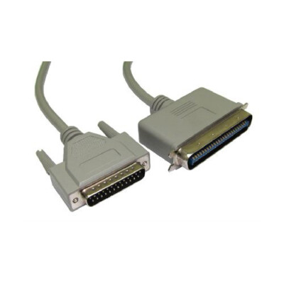 GP1626 SCSI Lead 25 Pin Male to 50 Pin Centronic Male Cable 1 Metre ...