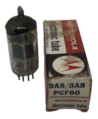 Motorola 9A8/8A8 PCF80 Electronic Tube - Vintage Electronics | eBay