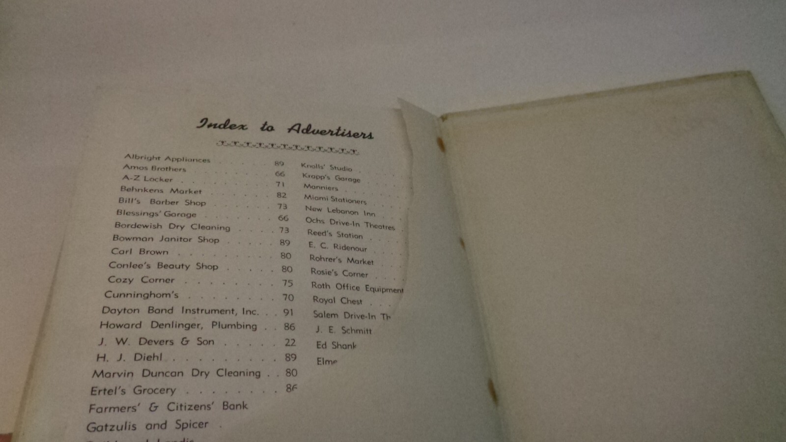 1947 Rambler Madison Township Year Book High School Yearbook Trotwood ...