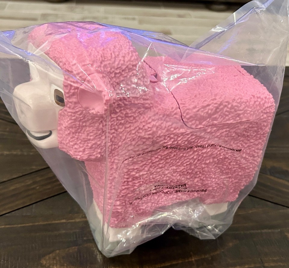 New Minecraft Movie Sheep Popcorn Bucket Cinemark Regal AMC SOLD OUT ...