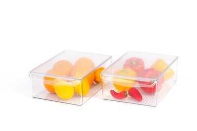 LIVIVO REFRIGERATOR STORAGE BOX L (30X20.5X10CM) | eBay UK