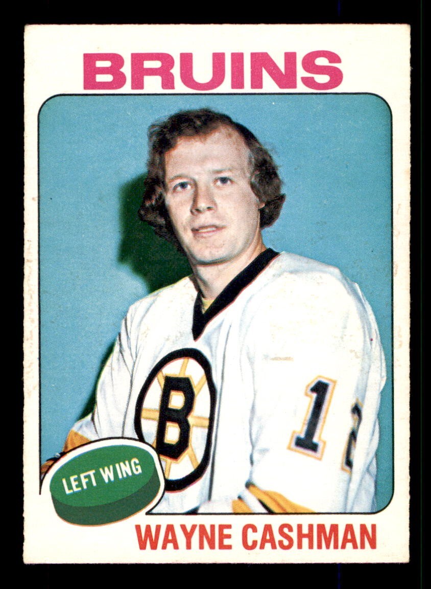 1975 OPC O-Pee-Chee Hockey #63 Wayne Cashman VG/EX *e1 | eBay