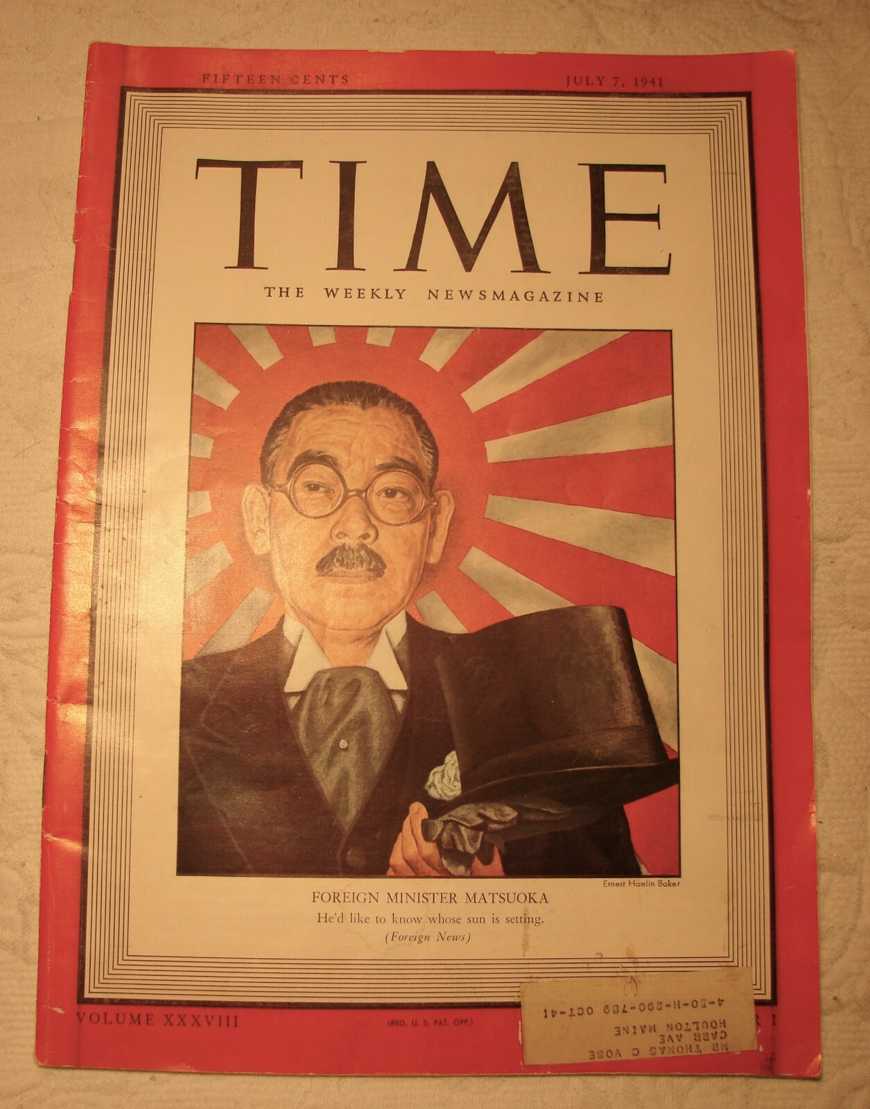 Time Magazine 1941