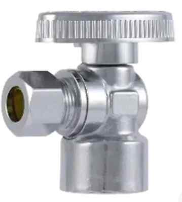 New 1642673 SharkBite Angle Stop Iron Pipe OD Comp 3/8" x 3/8" singles ...
