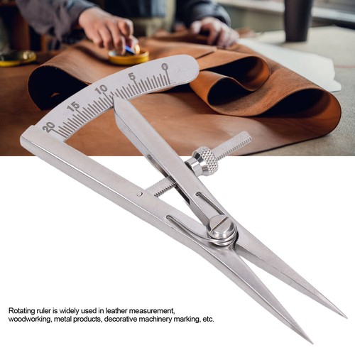 Marking Gauge DIY Leather Art Stainless Steel Adjustable Marking Gauge ...