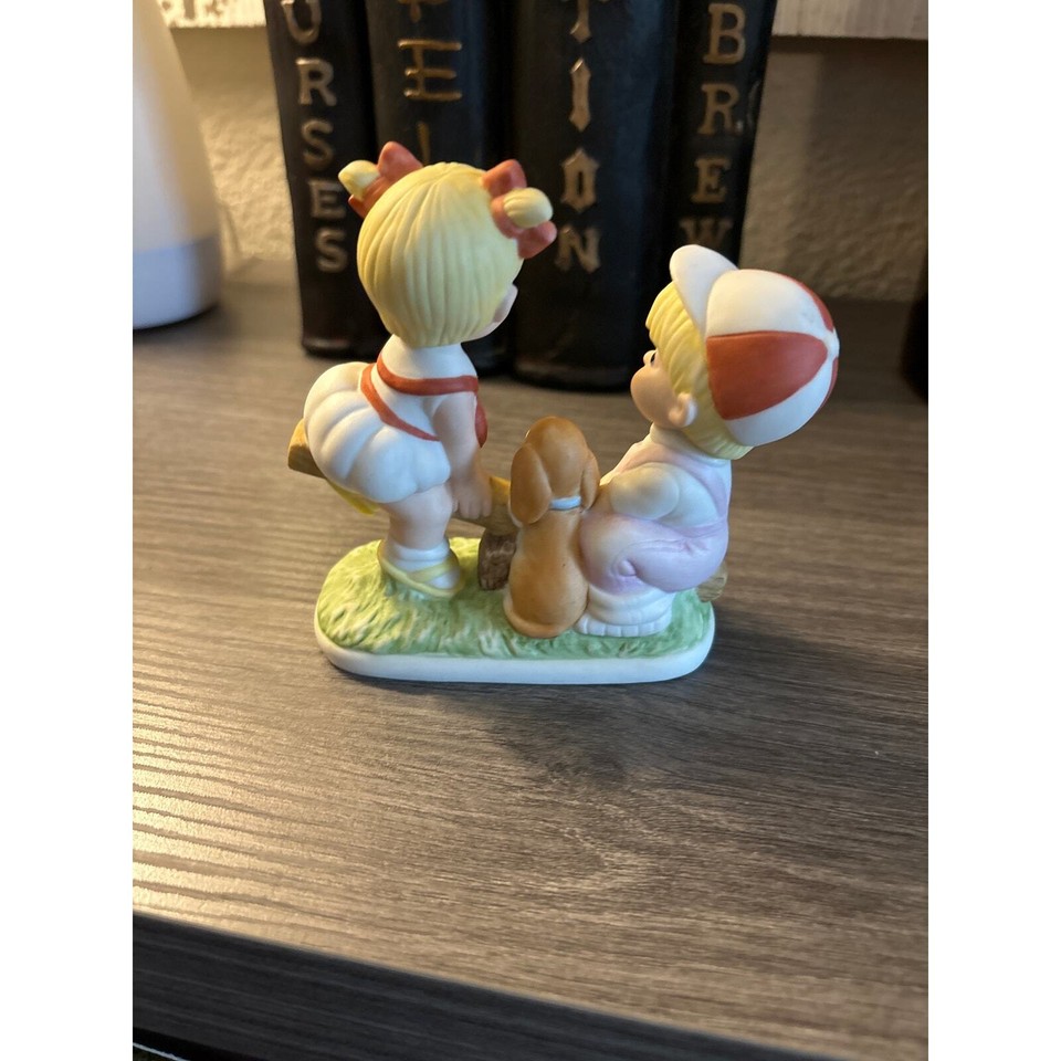 Loran and Lee Teeter Totter American Heirloom Porcelain | eBay