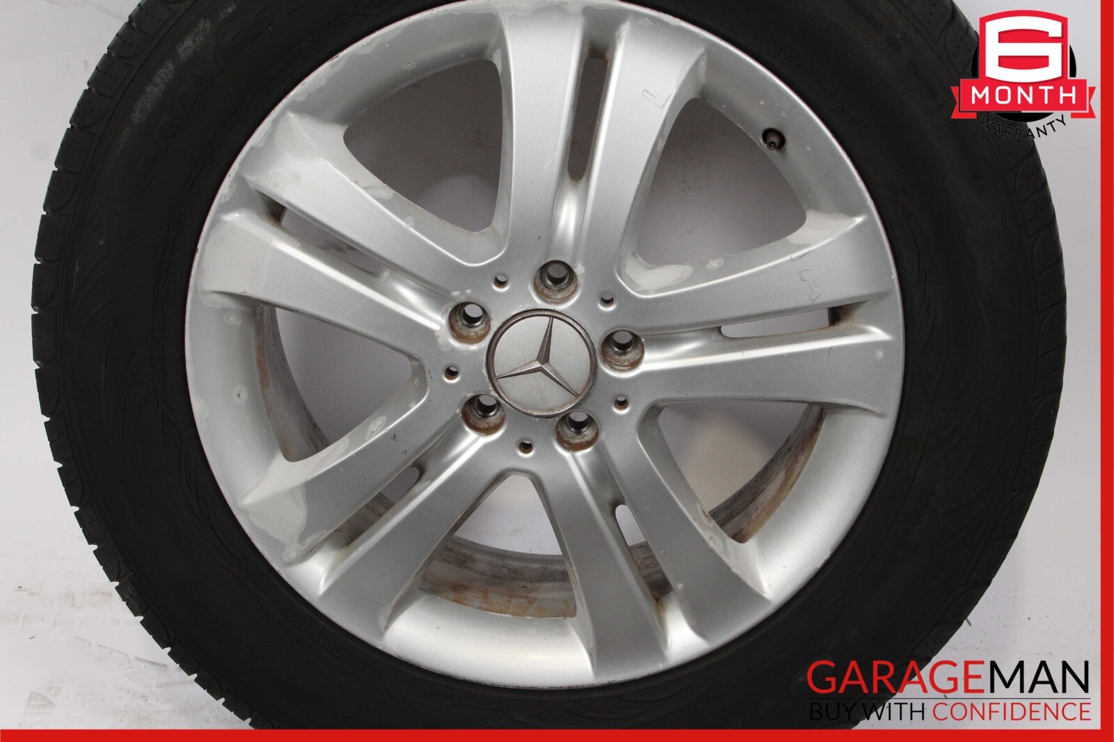 06-13 Mercedes W251 R350 R500 Right / Left Side Wheel Tire Rim 8Jx18H2 ...