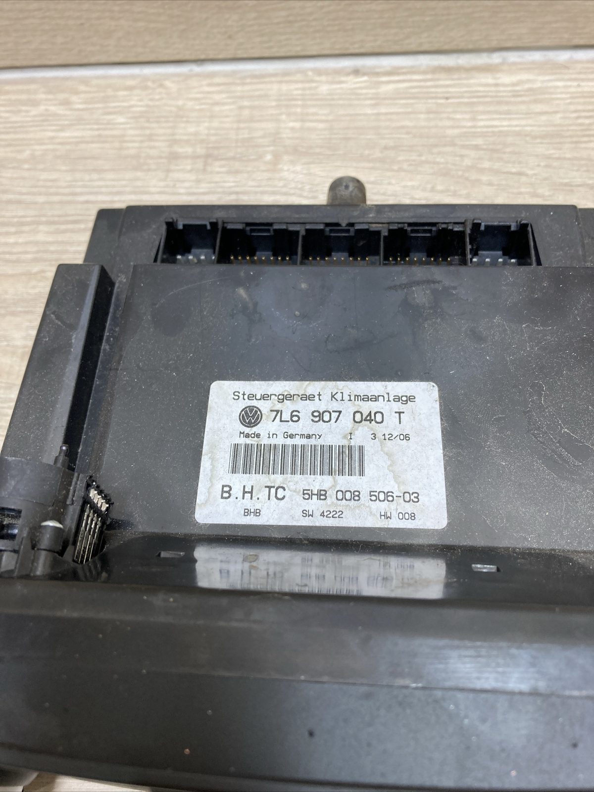 OEM Volkswagen VW Touareg 04-10 AC Climate Temperature Control Unit ...