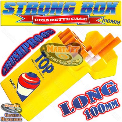 Strong-Box Flip Top Cigarette Case 100s Long Size 100 MM Hard ...