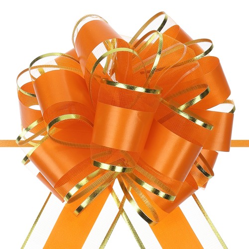 10pcs 6" Large Pull Bow Organza Gift Wrapping Bows Ribbon for Wedding ...
