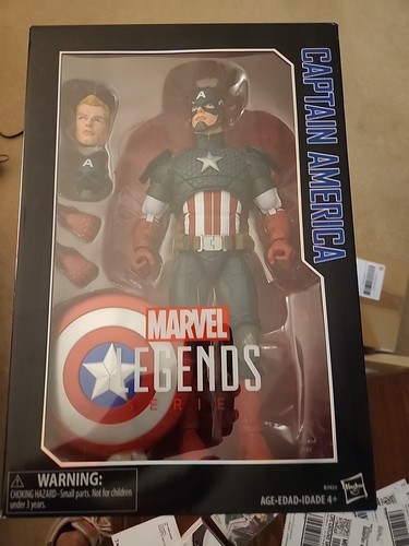 CAPTAIN AMERICA 12 Inch Legends Series Hasbro Action Figure NEW IN BOX ...