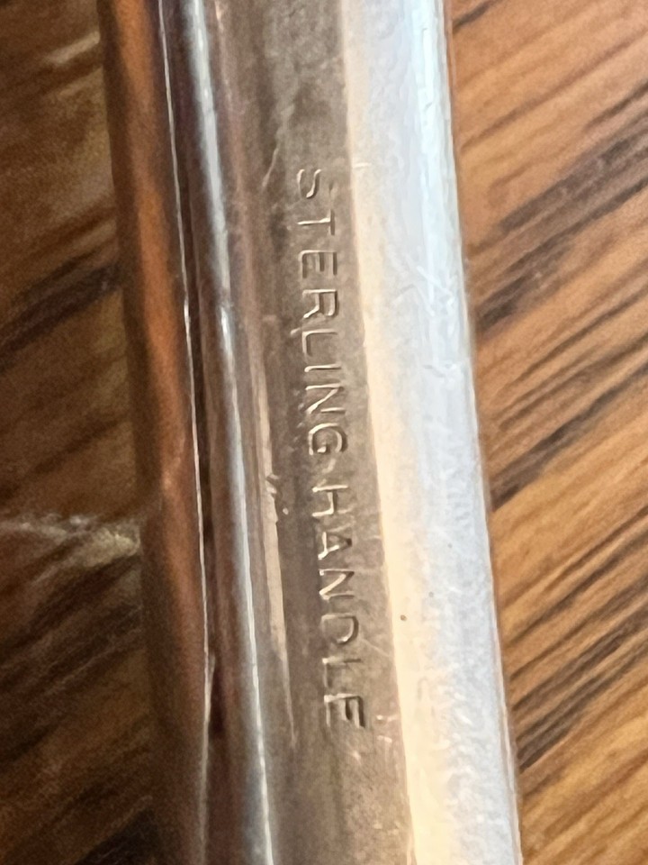 Celeste by Gorham Sterling Silver Master Butter Hollow Handle 7 ...