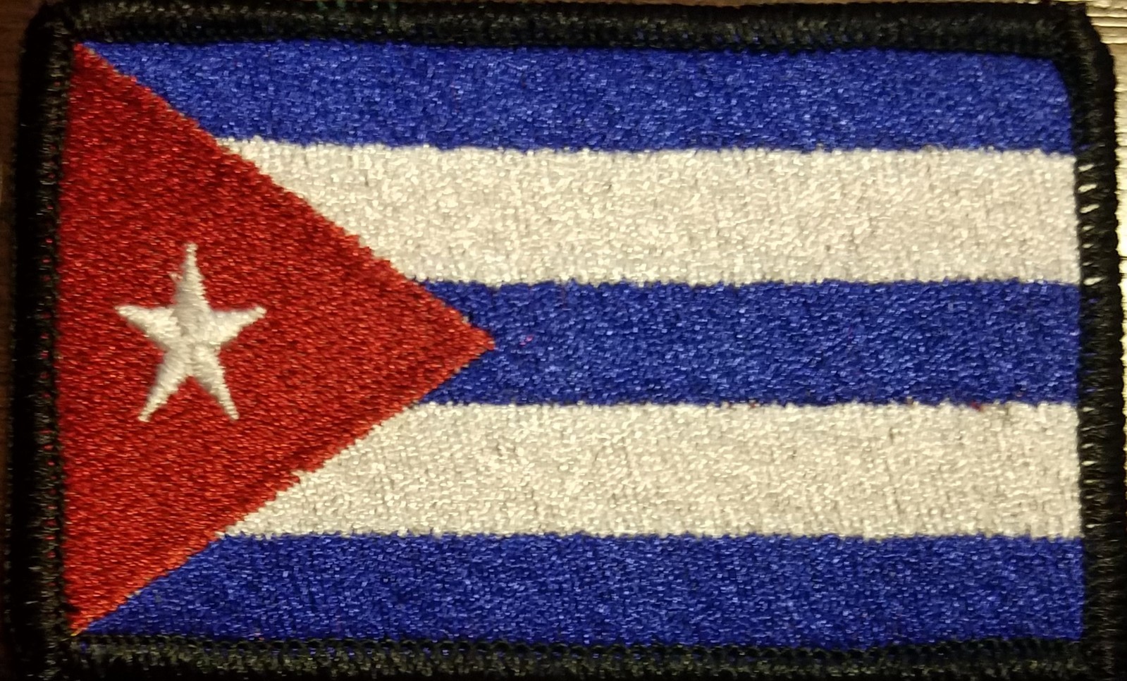 CUBA Flag Patch W/ Hook Adhesive Fastener Tactical Morale CUBAN Version #14 | eBay