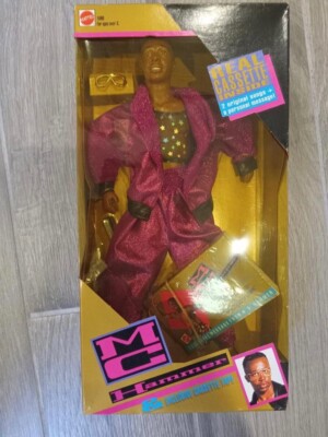VINTAGE 1991 Mattel - MC Hammer Doll 12" Figure w/ Cassette Tape (NEW ...
