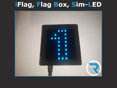 iFlag, Flag Box, Sim Racing RGB light Display, Shiftlight, Sim-LED RGB ...