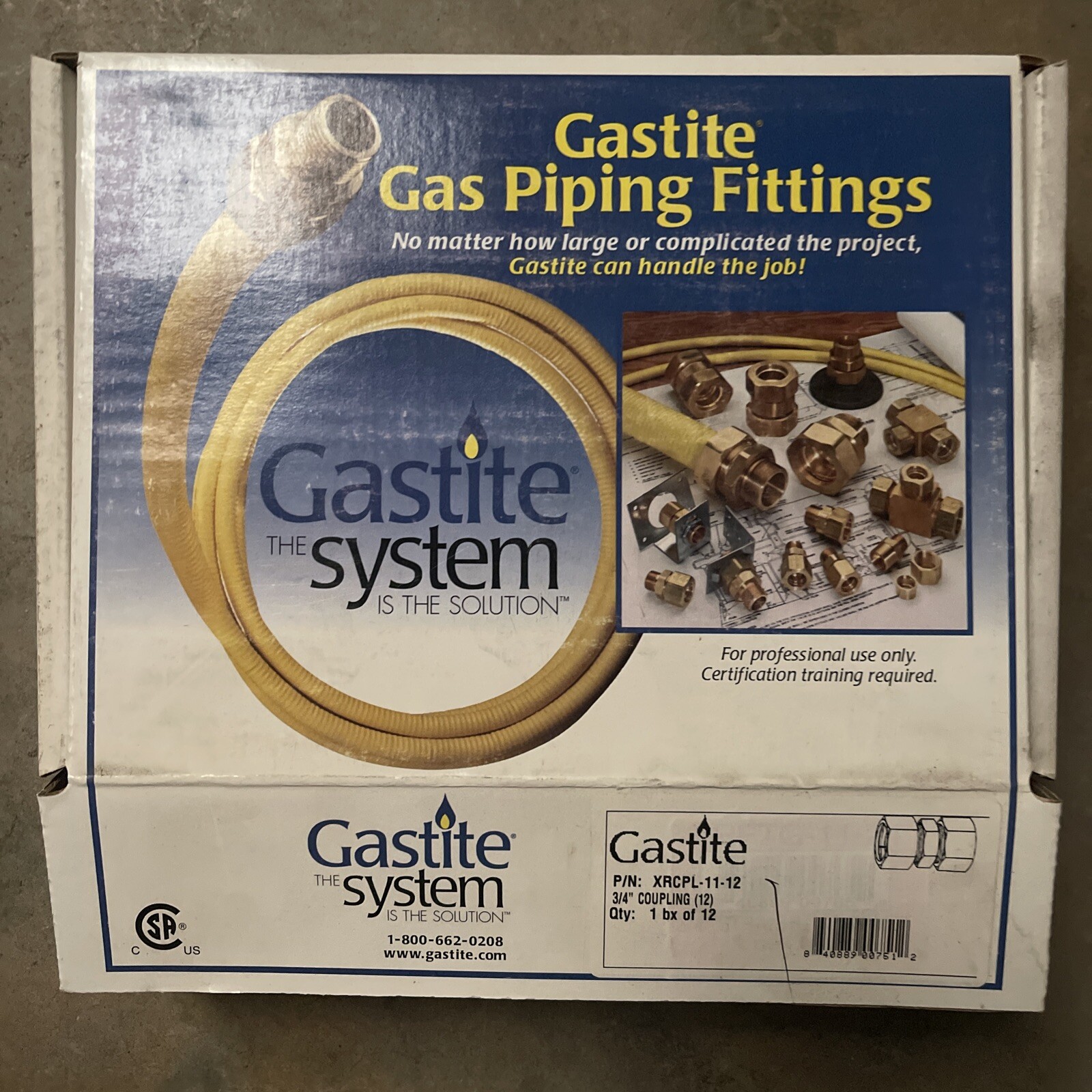 Gastite+XR3CPL-11-12+-+3%2F4%22+Couplings+- for sale online | eBay
